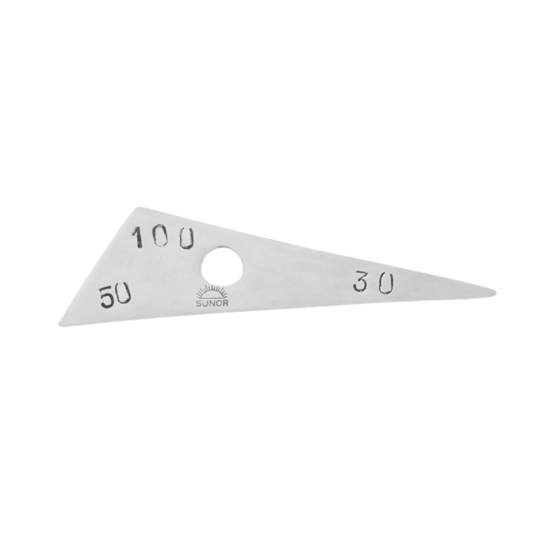 Triangular Positioning Plates set of 3