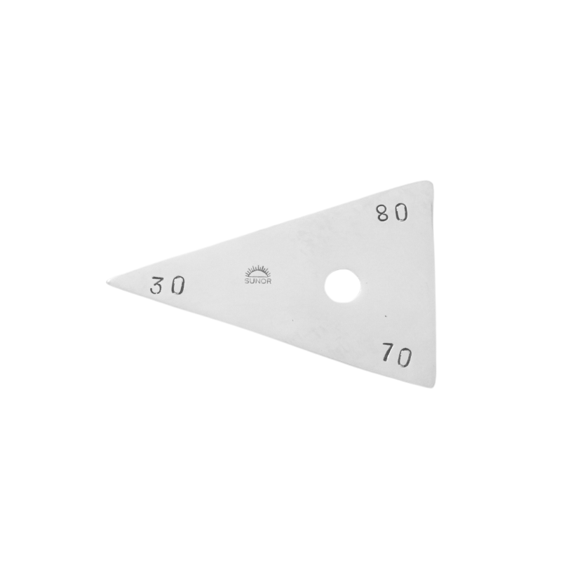 Triangular Positioning Plates set of 3