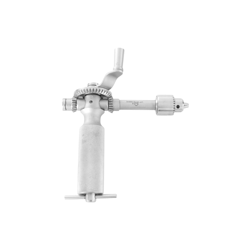 Open Gear Bone Drill Mini with S.S. Chuck & Key