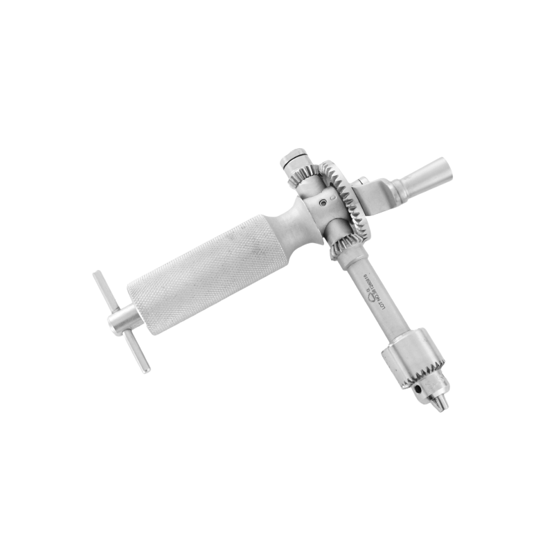 Open Gear Bone Drill Mini with S.S. Chuck & Key